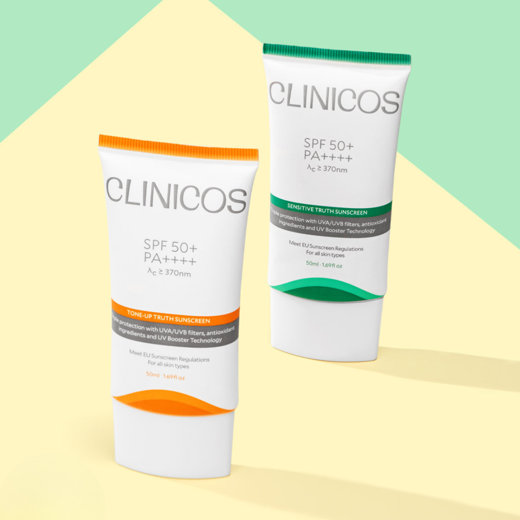[DAILY] Combo Kem Chống Nắng Nâng Tone Cho Da Nhạy Cảm 50ml Clinicos Truth Sunscreen SPF50+ PA ...