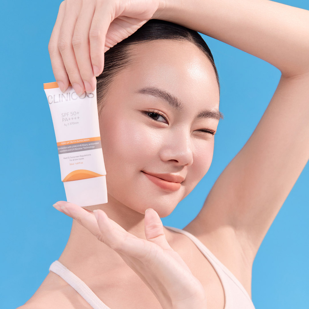 [DAILY] Combo Kem Chống Nắng Nâng Tone Cho Da Nhạy Cảm 50ml Clinicos Truth Sunscreen SPF50+ PA ...