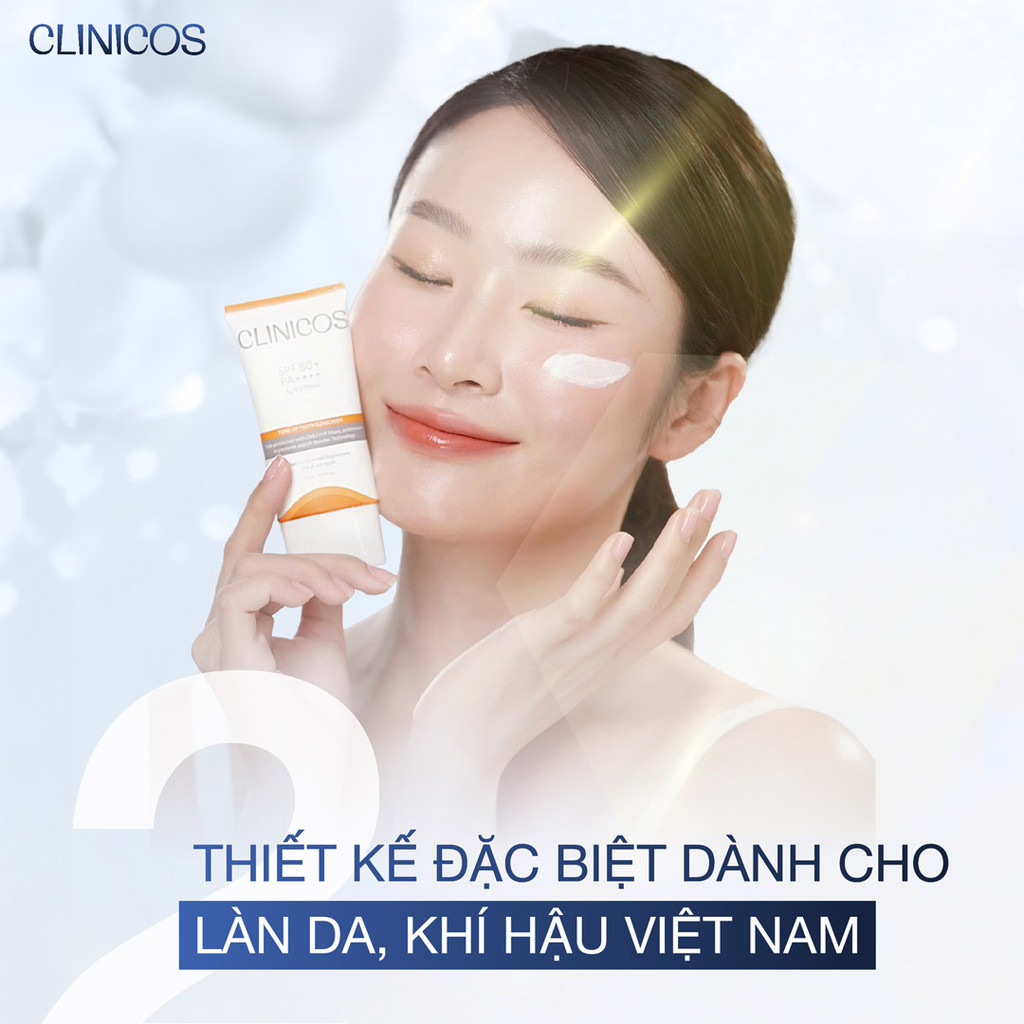 [DAILY] Combo Kem Chống Nắng Nâng Tone Cho Da Nhạy Cảm 50ml Clinicos ...