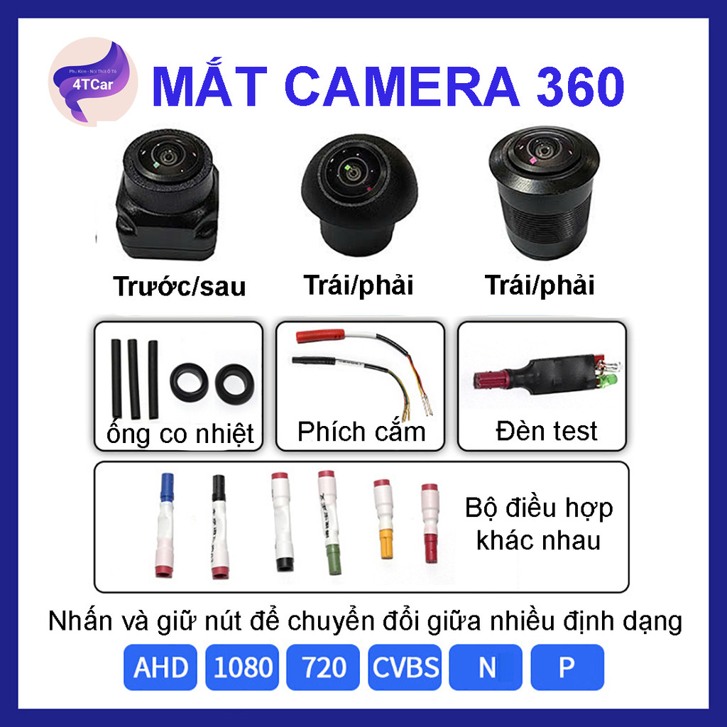 ( 1 Mắt ) MẮT CAMERA 360 thay thế cho mọi bộ cam 360, Mắt cam 360 cho màn hình liền cam 360 ...
