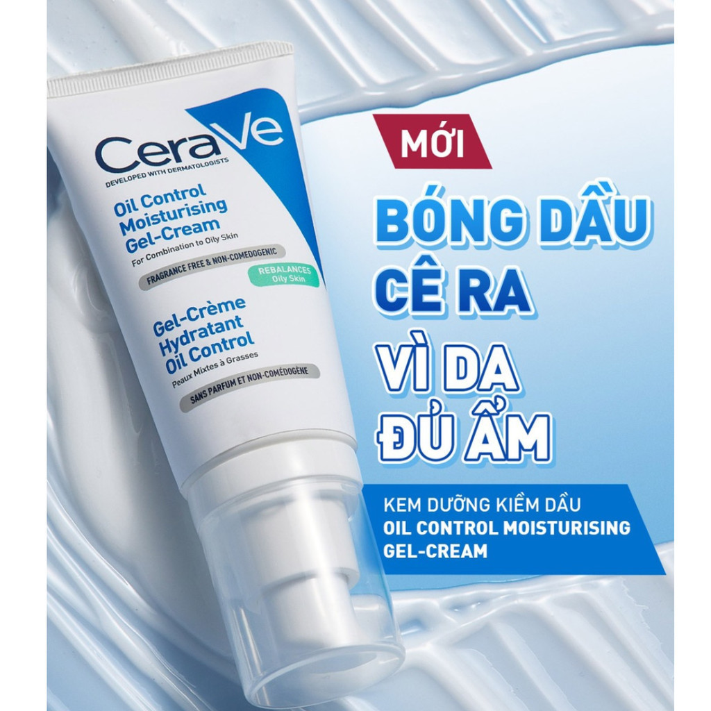 [DAILY] Kem Dưỡng CeraVe Dạng Gel Kiềm Dầu Cho Da Dầu & Hỗn Hợp 52ml ...