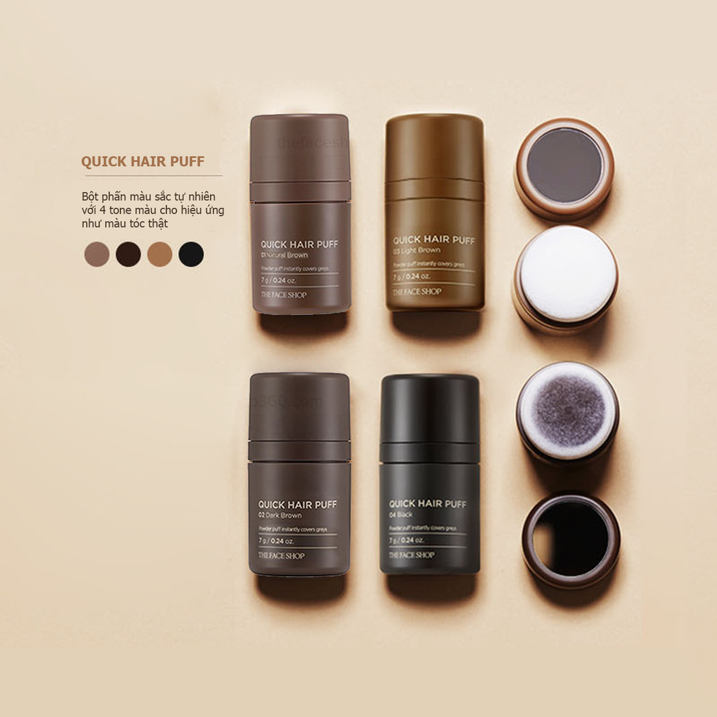 [VOUCHER 8% TỐI ĐA 50K][DUY NHẤT 24-27.12] Phấn Che Khuyết Điểm Tóc ...