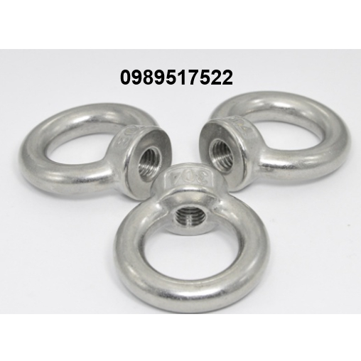 Ecu mắt, ecu móc cẩu, ecu inox 304 M10-M12 số lượng 2 chiếc | Shopee ...