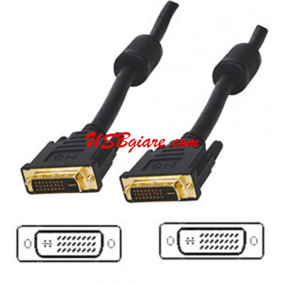 CÁP DVI 1.5M CHUẨN DVI-I 24+5 DUAL LINK | Shopee Việt Nam