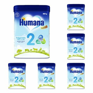 Combo 8 lon Sữa Humana gold plus 2 ( Từ 06 đến 24 tháng tuổi) | Shopee ...