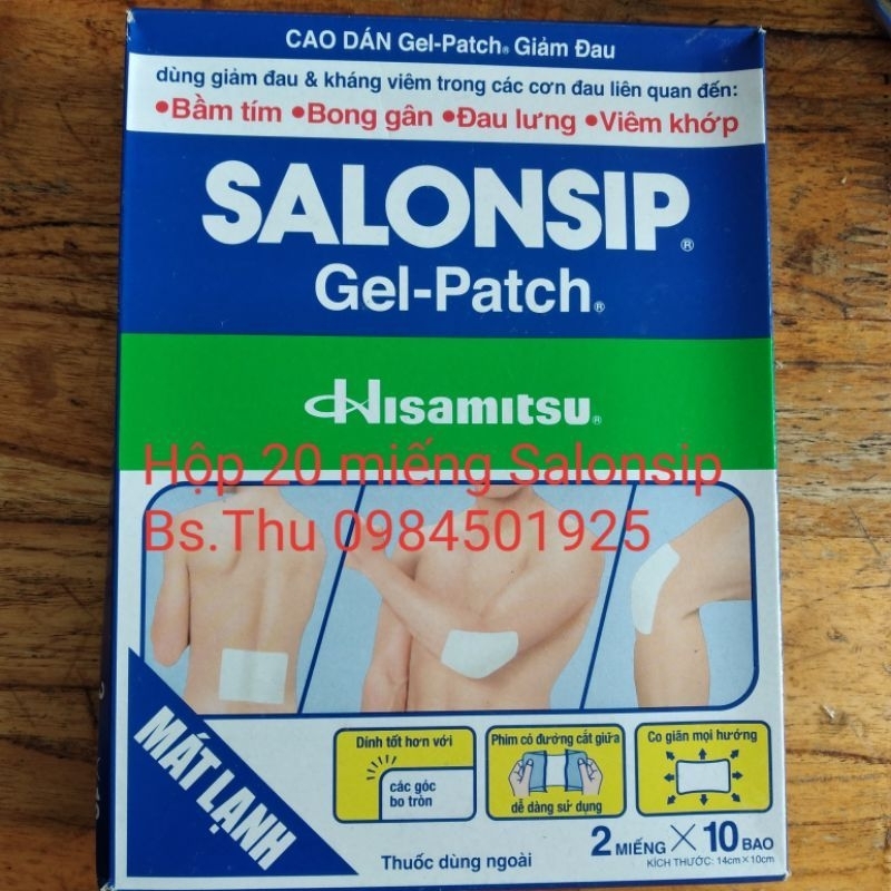 Nguyên hộp 240 miếng dán SALONPAS Hisamitsu SALONSIP | Shopee Việt Nam