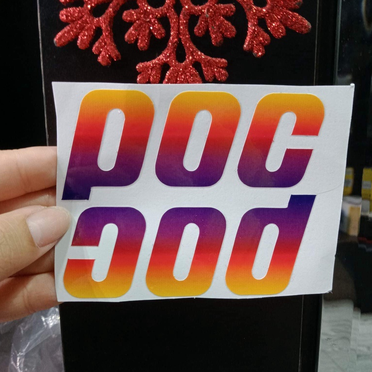 Decal Chữ Dán Poc P01 P07 Faclcon Evo P05 New Nhiều Màu Phản Quang (Đọc ...