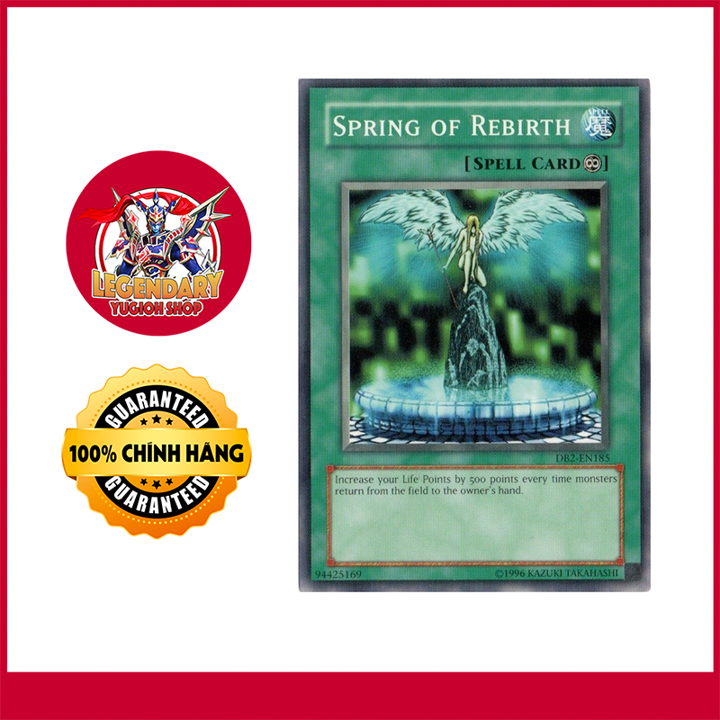 [Thẻ Bài Yugioh Chính Hãng] Spring of Rebirth | Shopee Việt Nam