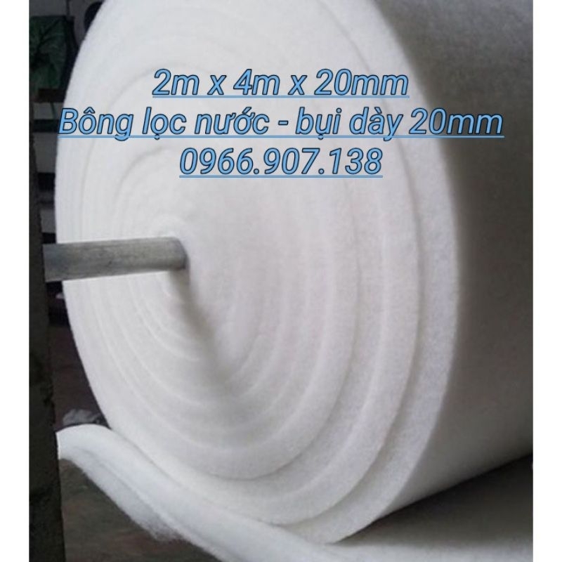 Bông Lọc Bụi, Lọc Khí, Lọc Nước Chất Lượng Cao - G4 Dày 20mm x 4m x 2m Loại 1 | Shopee Việt Nam