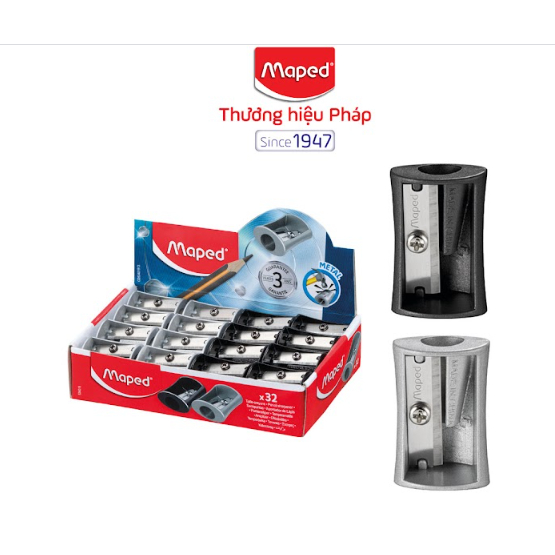 MAPED - Chuốt viết chì bằng sắt [Chính hãng] | Shopee Việt Nam