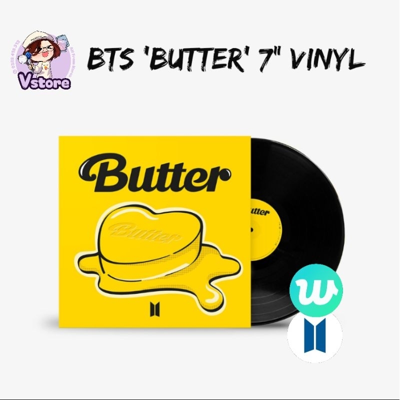 VStore [HÀNG CÓ SẴN] BTS ALBUM BUTTER VINYL LP | Shopee Việt Nam