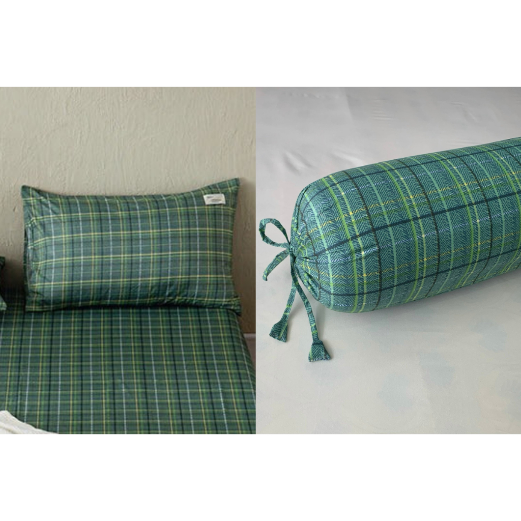 Vỏ gối ôm, vỏ gối nằm cotton tici kẻ LIDACO vải trơn kích thước tiêu ...