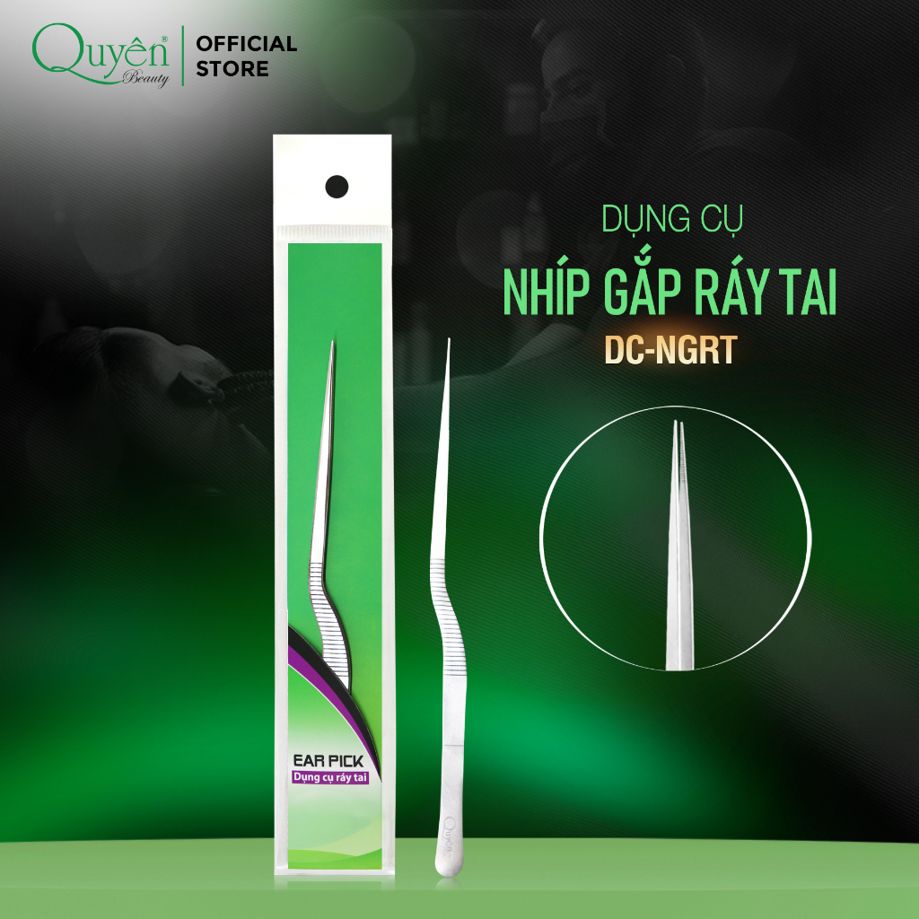 Nhíp Gắp Ráy Tai Inox Không Gỉ Dụng Cụ Ráy Tai Mỹ Phẩm Quyên Chính Hãng ...