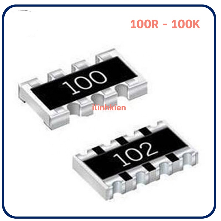 Gói 10 con Điện trở băng dán SMD 100R - 10K chất lượng tốt | Shopee ...
