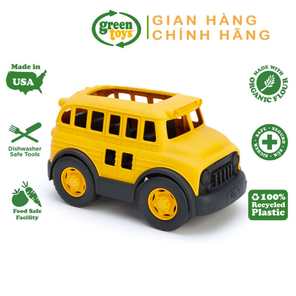 Đồ Chơi Xe School Bus Green Toys Cho Bé Từ 1 Tuổi | Shopee Việt Nam