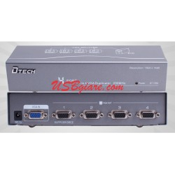 BỘ CHIA VGA 1 RA 4 - 250MHZ - CH DTECH | Shopee Việt Nam