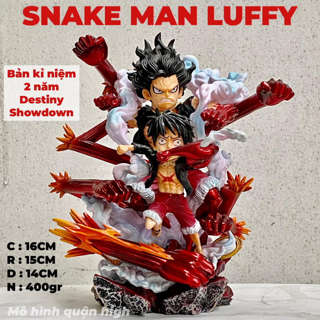 Mô hình Snake Man Luffy bản kỉ niệm 2 năm Destiny Showdown - Mô hình ...