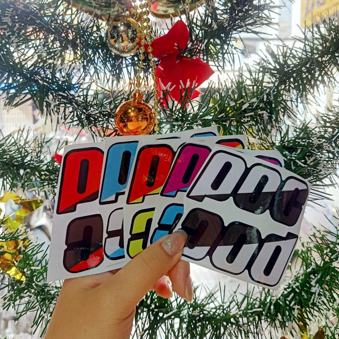 Decal Chữ Dán Poc Poc P07 - Tem Nhỏ Dành Riêng Cho P07 (Đọc Hướng Dẫn ...
