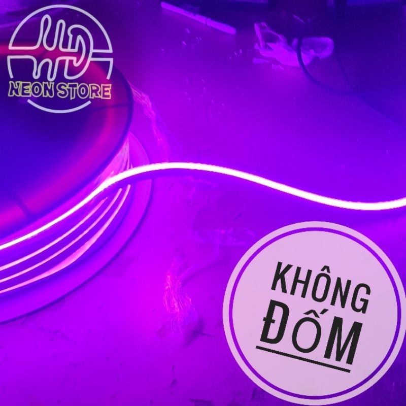 1m Led neon 12v 6x12mm cao cấp , dây mềm, không đốm, uốn ko chết điểm ...