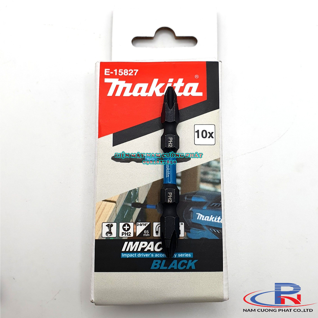Mũi vặn vít 2 đầu Impact Black Makita E-15827 E-15833 (1 cái) | Shopee ...