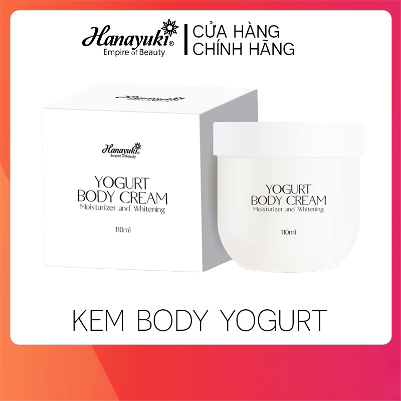 [CHÍNH HÃNG HANAYUKI] Kem Body Sữa Chua Yogurt Body Cream Hanayuki ...