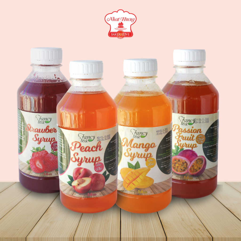 Si rô Syrup Fancy Tea cao cấp 1.4kg - Nguyên liệu pha chế trà sữa ...