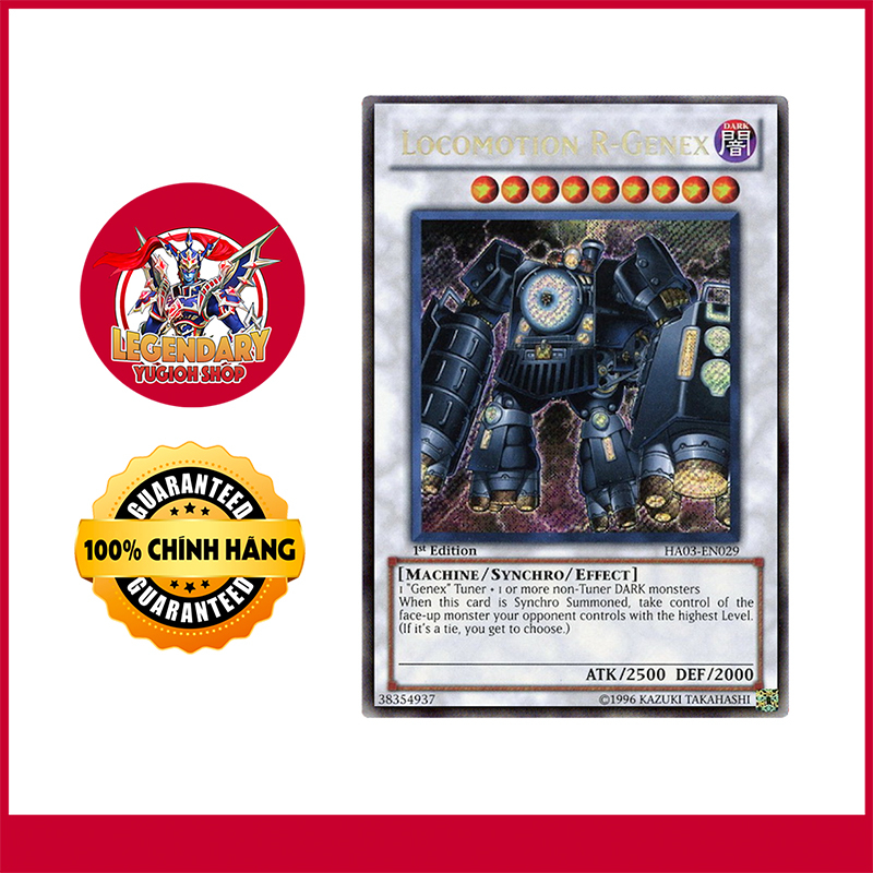 [Thẻ Bài Yugioh Chính Hãng] Locomotion R-Genex | Shopee Việt Nam