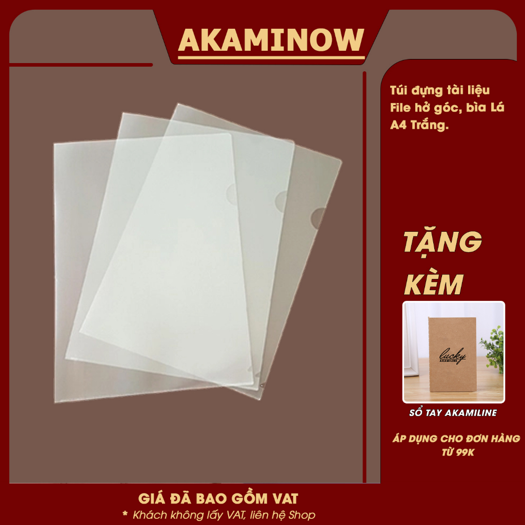 Túi đựng Tài Liệu File Hở Góc Bìa Lá A4 Trắng Shopee Việt Nam