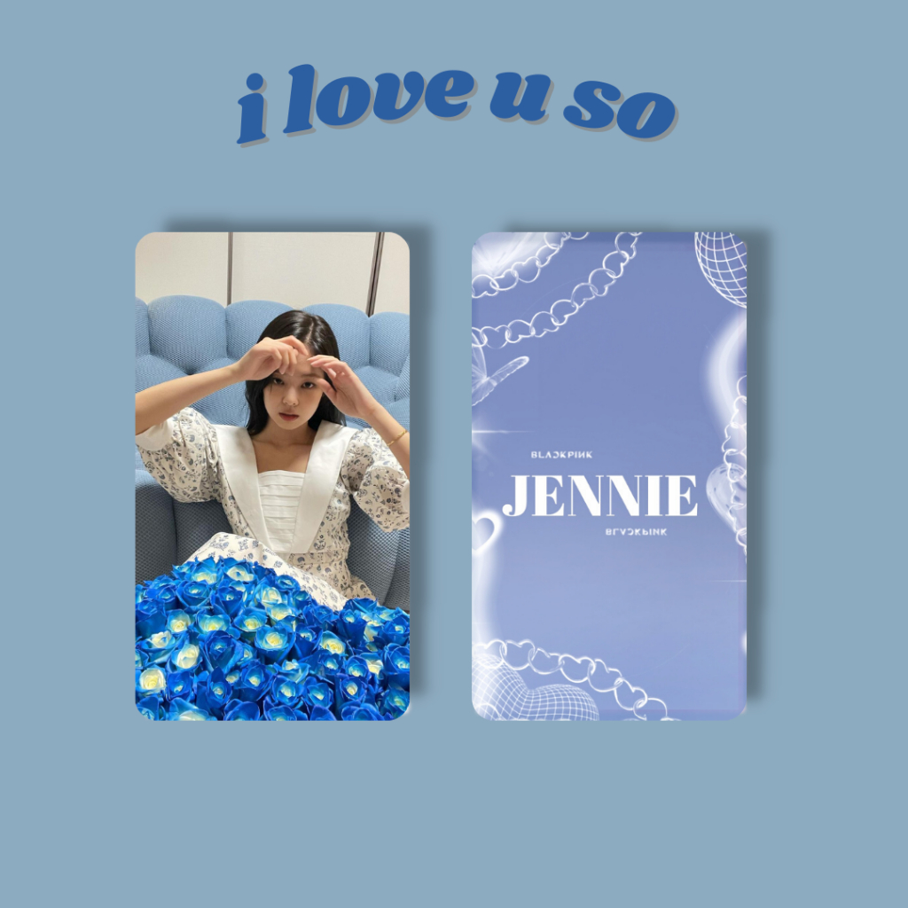 Card des bo góc Jennie (Blackpink) - Discombobulate shop | Shopee Việt Nam