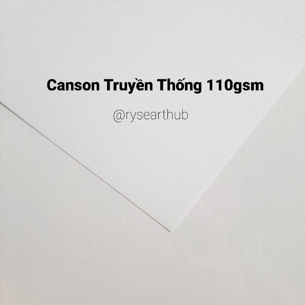 Giấy vẽ Canson truyền thông 110gsm tệp 10 tờ khổ A5/A4 | Shopee Việt Nam