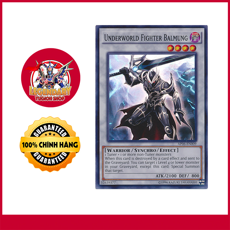 [EN-JP][Thẻ Bài Yugioh Chính Hãng] Underworld Fighter Balmung | Shopee Việt Nam