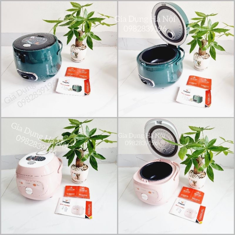 Nồi cơm 3 chiều kalpen R1 R2 R3 R4 R5 R6 1L 1,2L 1,8L 3,2L Ủ Cơm 3 chiều, 7 ngày đổi mới ...
