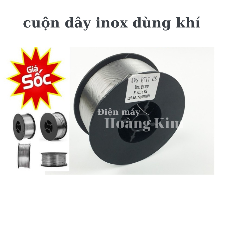 Cuộn Dây Hàn Mig INOX 304 - 1kg - Sử Dụng Khí | Shopee Việt Nam