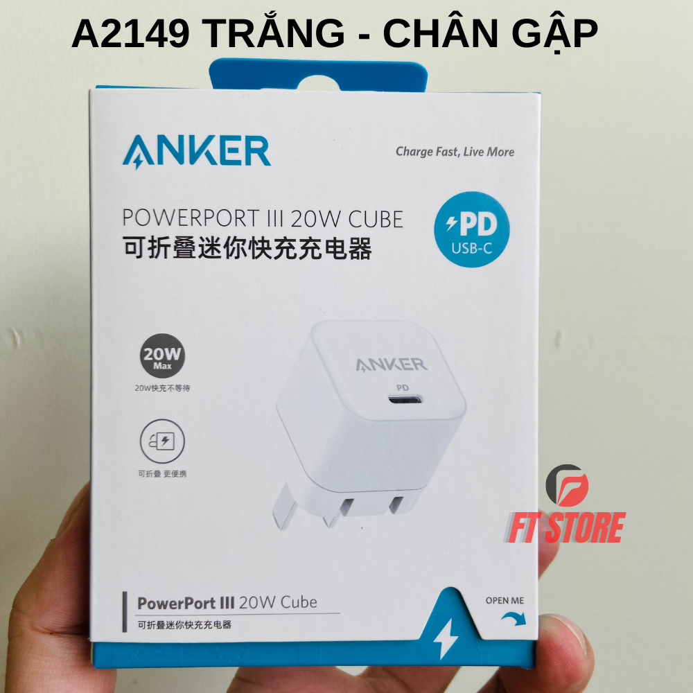 [GIAO HỎA TỐC] Củ Sạc Nhanh Anker PowerPort III Nano 20W-A2633 BH 18TH ...