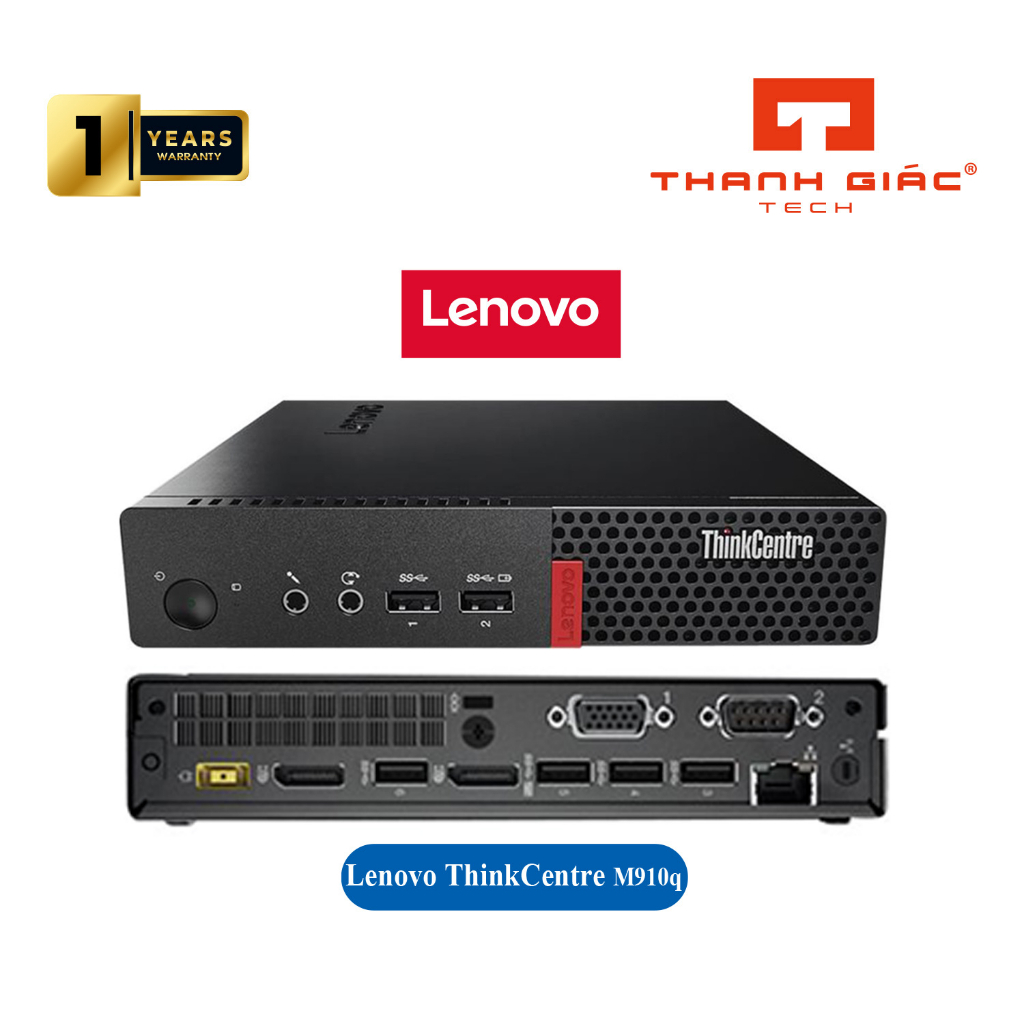 Mini Pc ThinkCentre M910q Tiny i5-7500T 2.7ghz/ram 8Gb/Ssd 256Gb/Win 10 ...