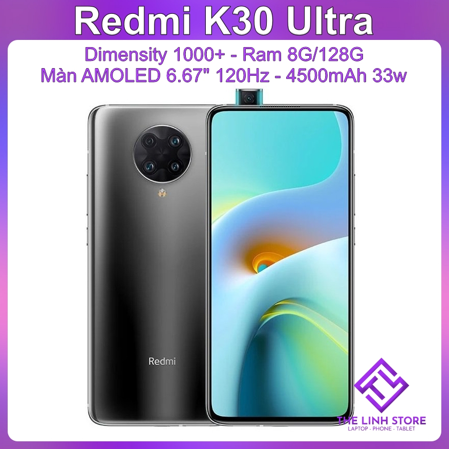 Điện thoại Xiaomi Redmi K30 Ultra Rom Quốc tế Màn AMOLED 120Hz 6.67 inch - Dimensity 1000 ...