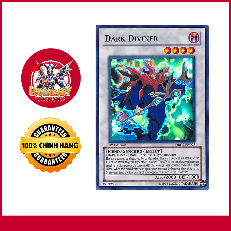 [Thẻ Bài Yugioh Chính Hãng] Dark Diviner | Shopee Việt Nam