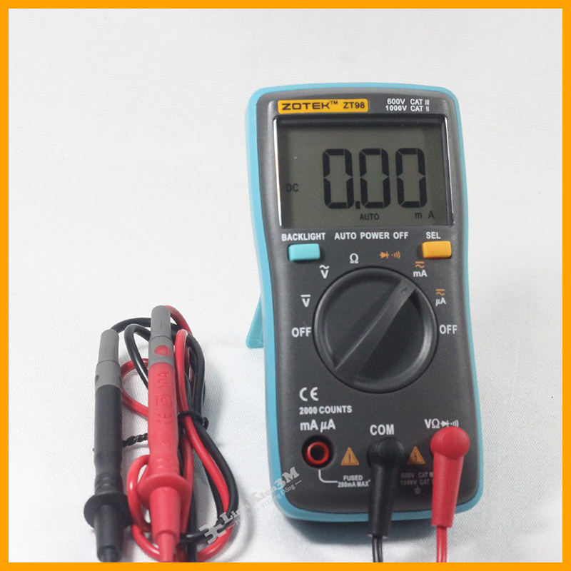 Đồng Hồ Đo Vạn Năng ZOTEK ZT98 Cho Độ Chính Xác Cao | Shopee Việt Nam