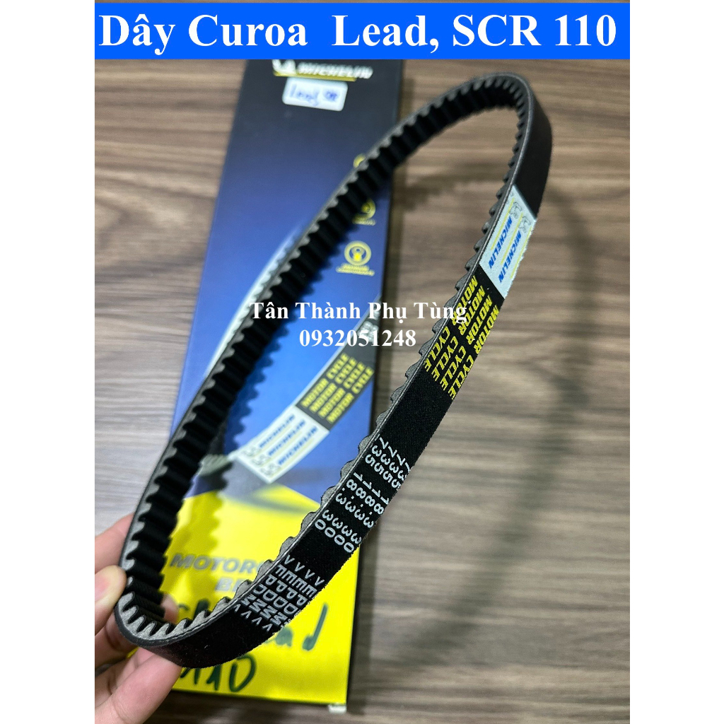 Dây Curoa Lead, SCR 110 Michelin Chính hãng Phutungxe | Shopee Việt Nam