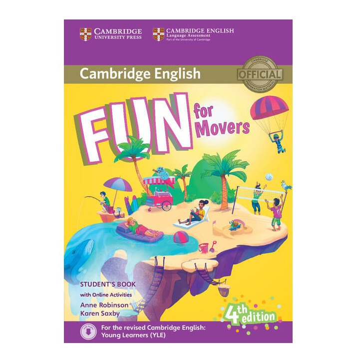 Sách - Fun for Movers - 4th edition (Tặng file nghe) | Shopee Việt Nam