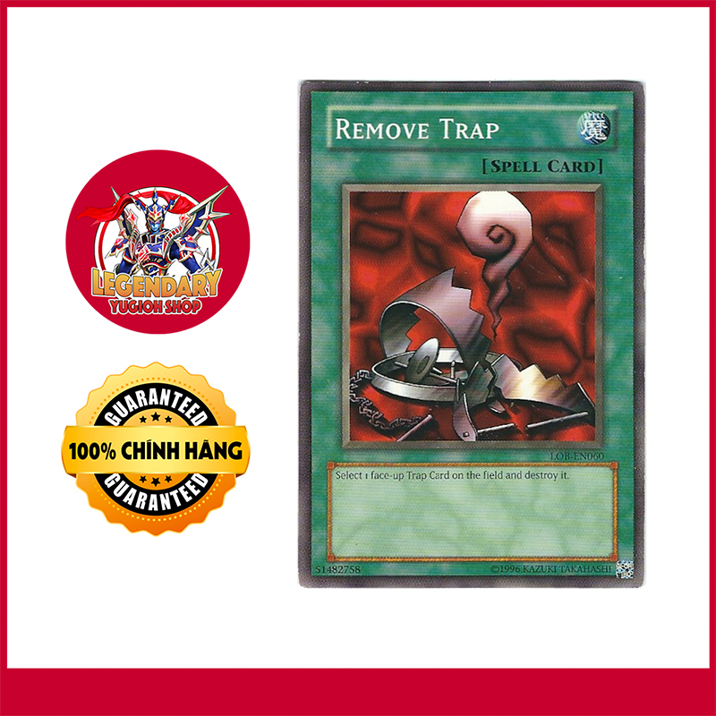 [EN-JP][Thẻ Bài Yugioh Chính Hãng] Remove Trap | Shopee Việt Nam
