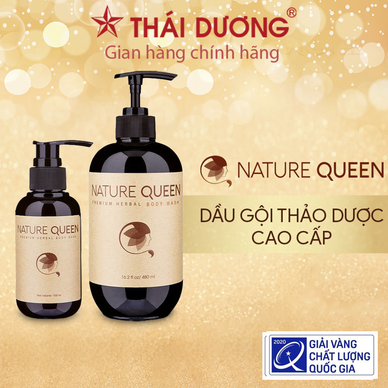 Dầu gội thảo dược cao cấp Nature Queen dung tích 100ml/480ml hạn chế ...