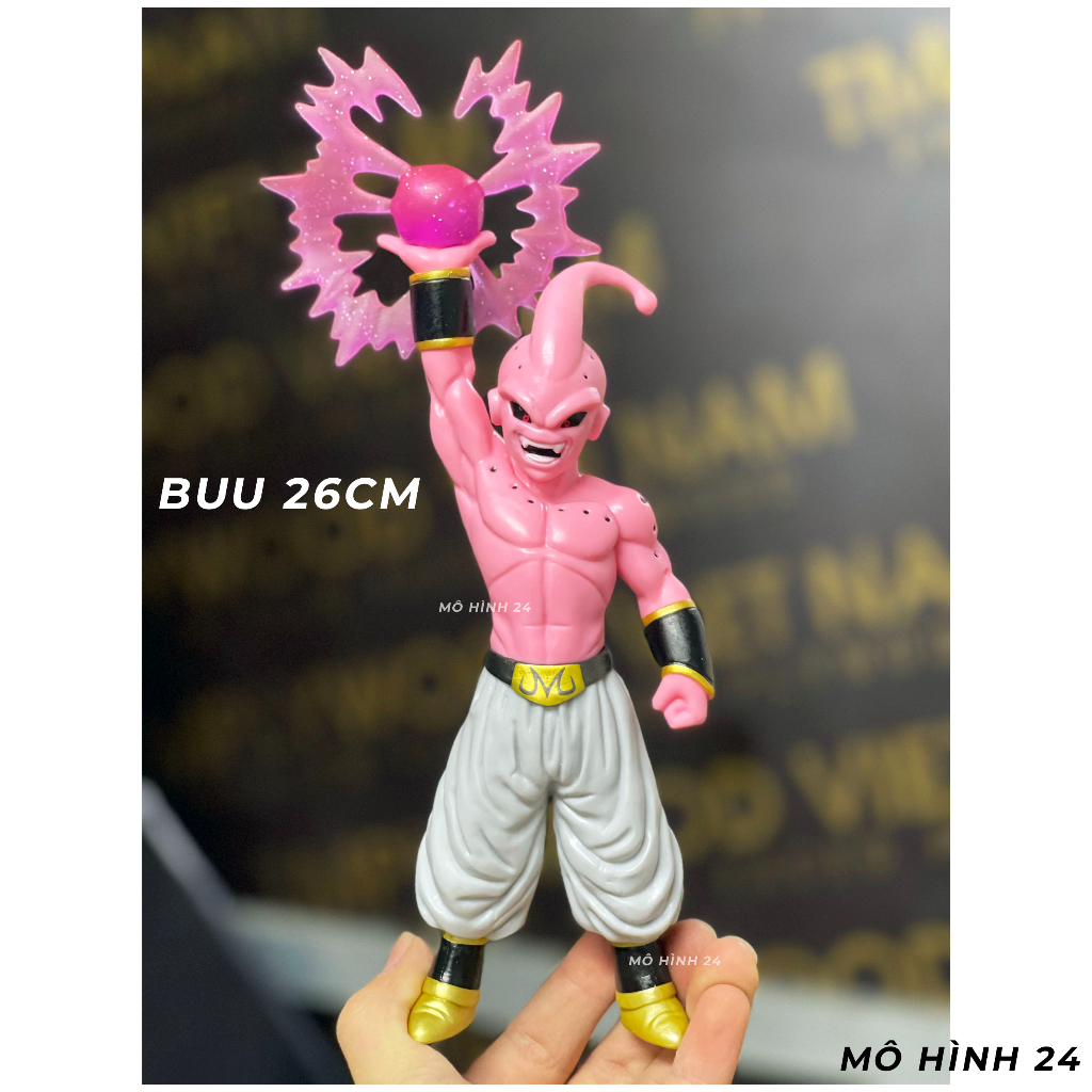 figure Mô hình nhân vật Majin Buu ma bư béo mập tập luyện boxing thể ...