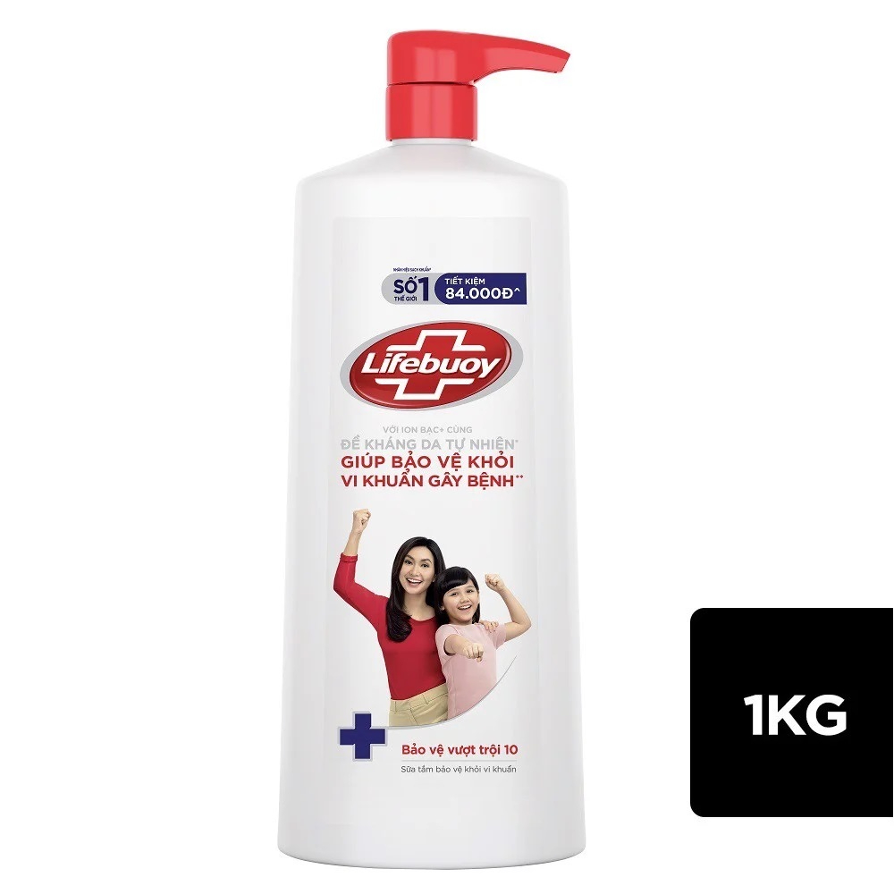 Sữa tắm Lifebuoy chai 1kg | Shopee Việt Nam