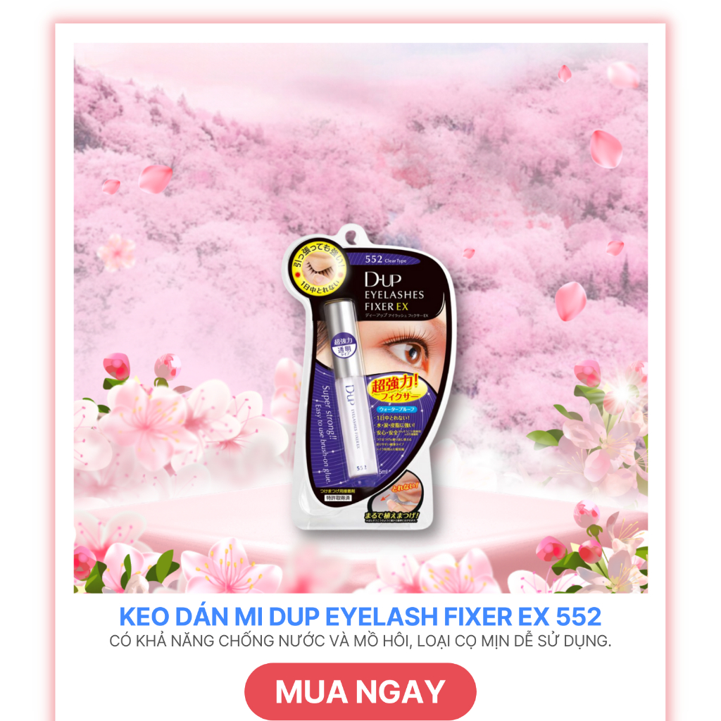 Keo dán mi giả D-Up EYELASHES FIXER EX 552 | Shopee Việt Nam