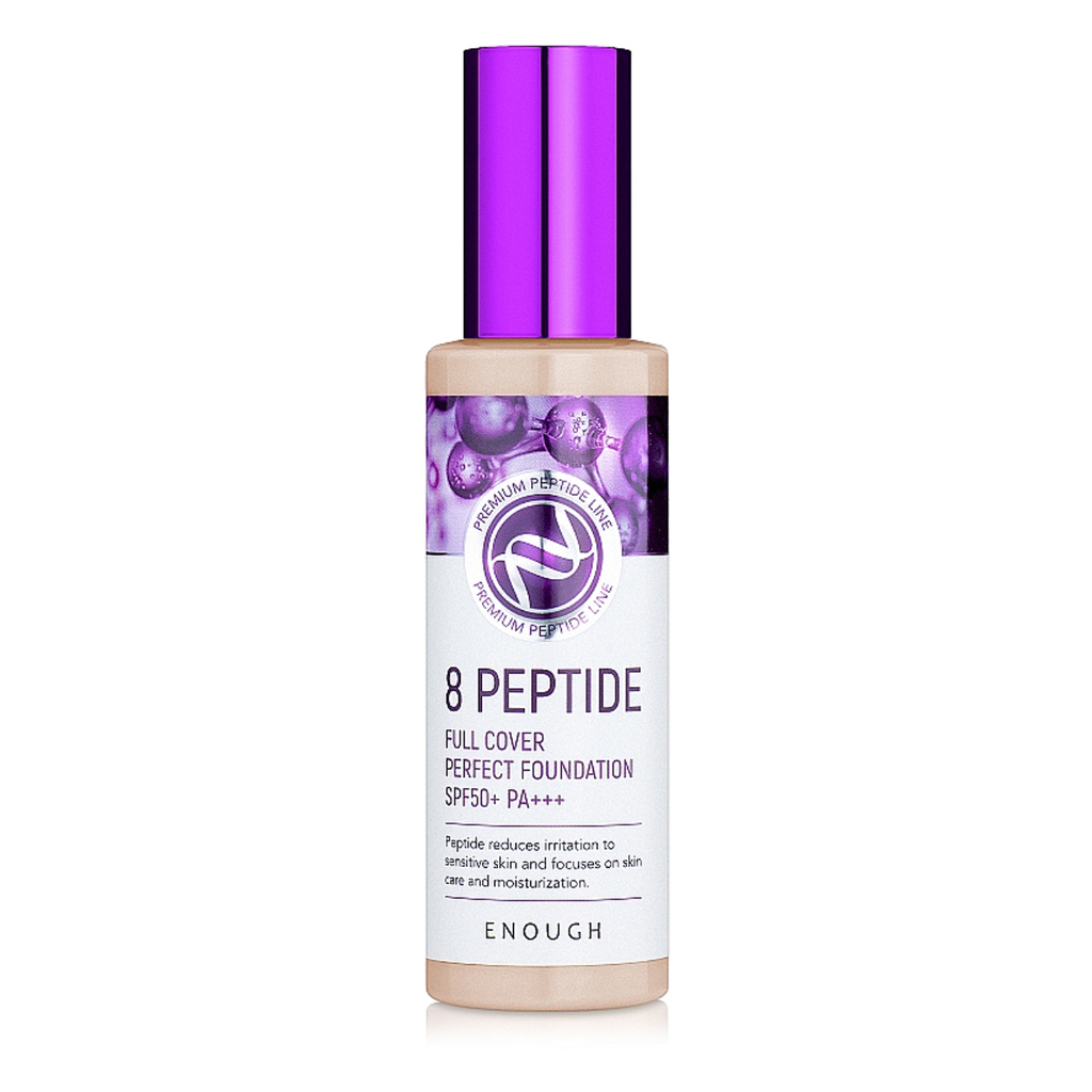 Enough 8 Peptide Full Cover Kem Nền Hoàn Hảo SPF50+ PA+++ | Shopee Việt Nam