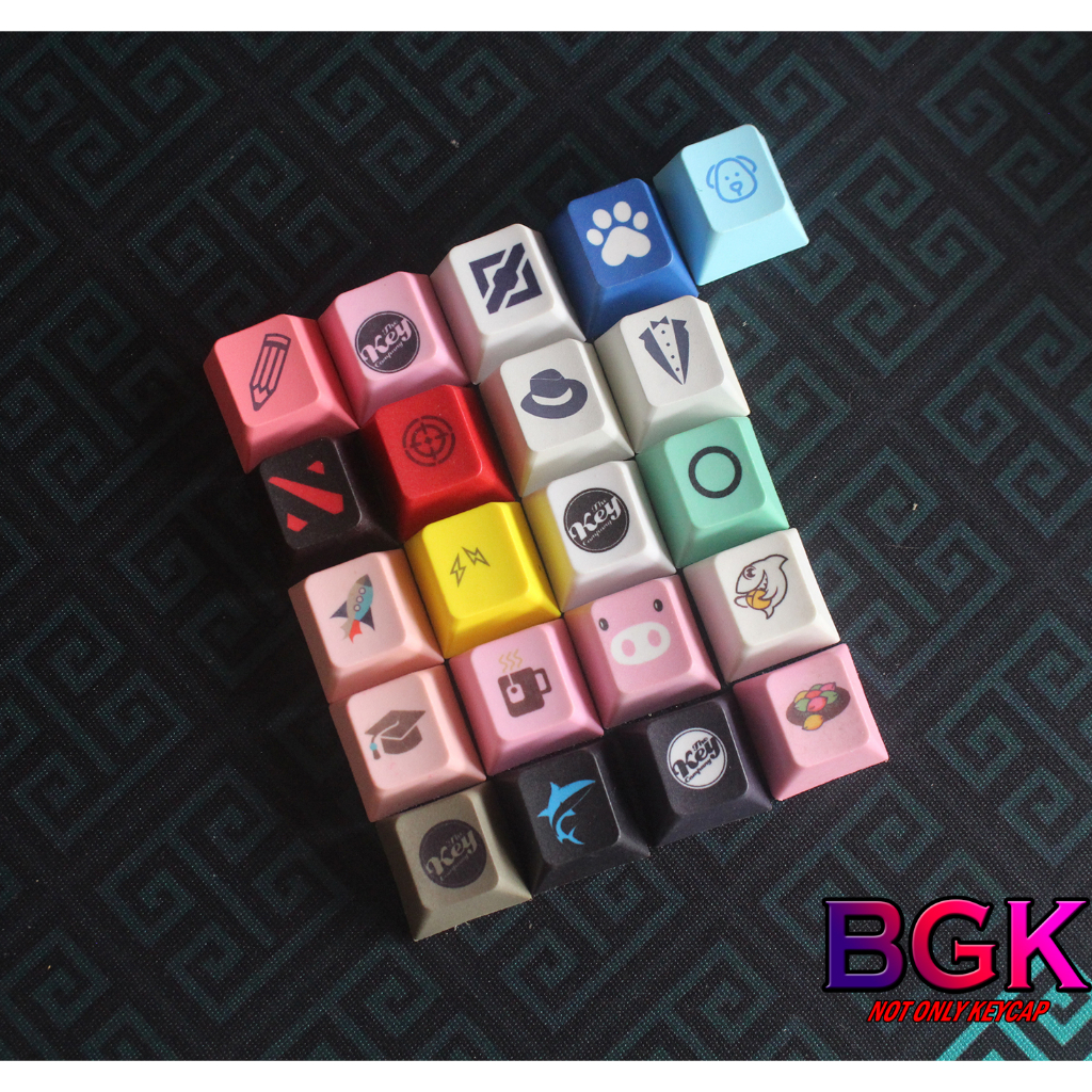 Keycap Lẻ Nhiều Chủ Đề Cherry Profile In Dye Sub 1U R4 Nút Phím Cơ ...