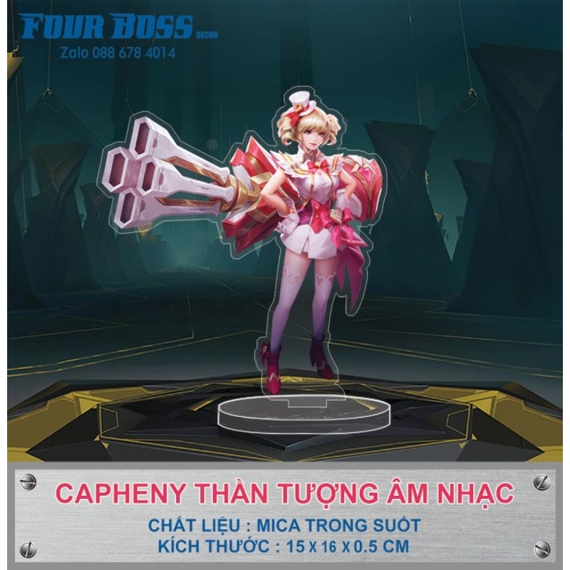 Mô Hình Tướng Capheny Thần Tượng Âm Nhạc Trong Game Liên Quân Mobile - Arena of Valor | Shopee ...