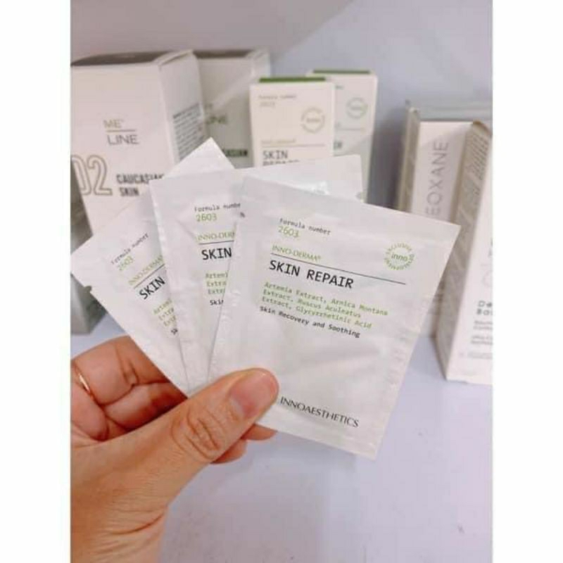 [Size mini 3g] Kem dưỡng phục hồi da khẩn cấp Innoaesthetics INNO DERMA ...