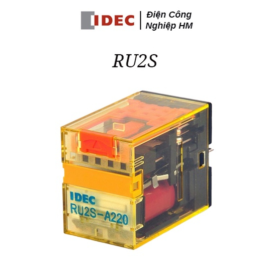 Relay Rơ le trung gian IDEC RU2S - Chính Hãng (RU2S-A110, RU2S-A220 ...